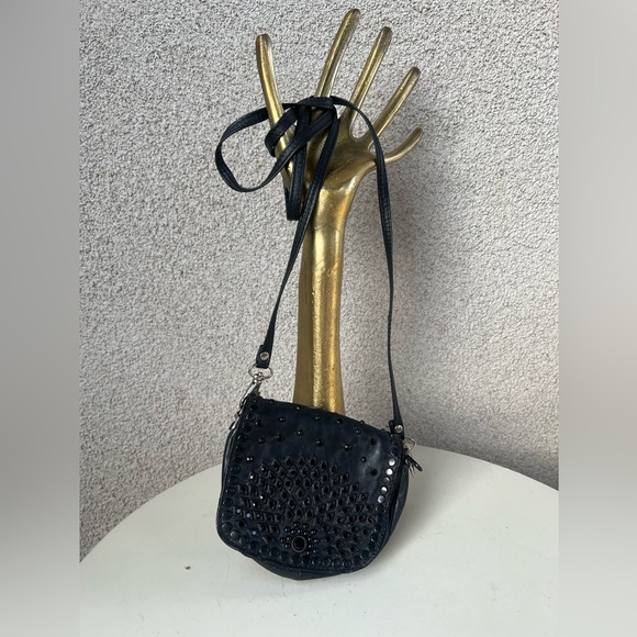 Kippys | Bags | Kippys Small Shoulder Bag Or Belt Pouch Black Leather ...